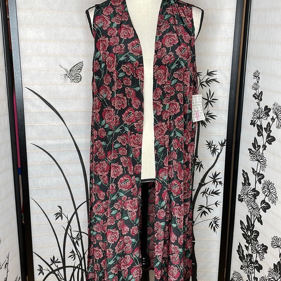 LuLaRoe | Jackets & Coats | Clearance Lularoe Joy Duster Vest Med ...